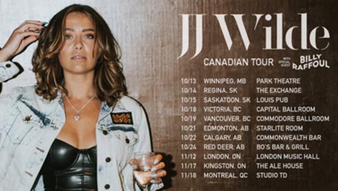 JUNO Award Winning Rocker JJ Wilde Announces First Canadian Headline ...