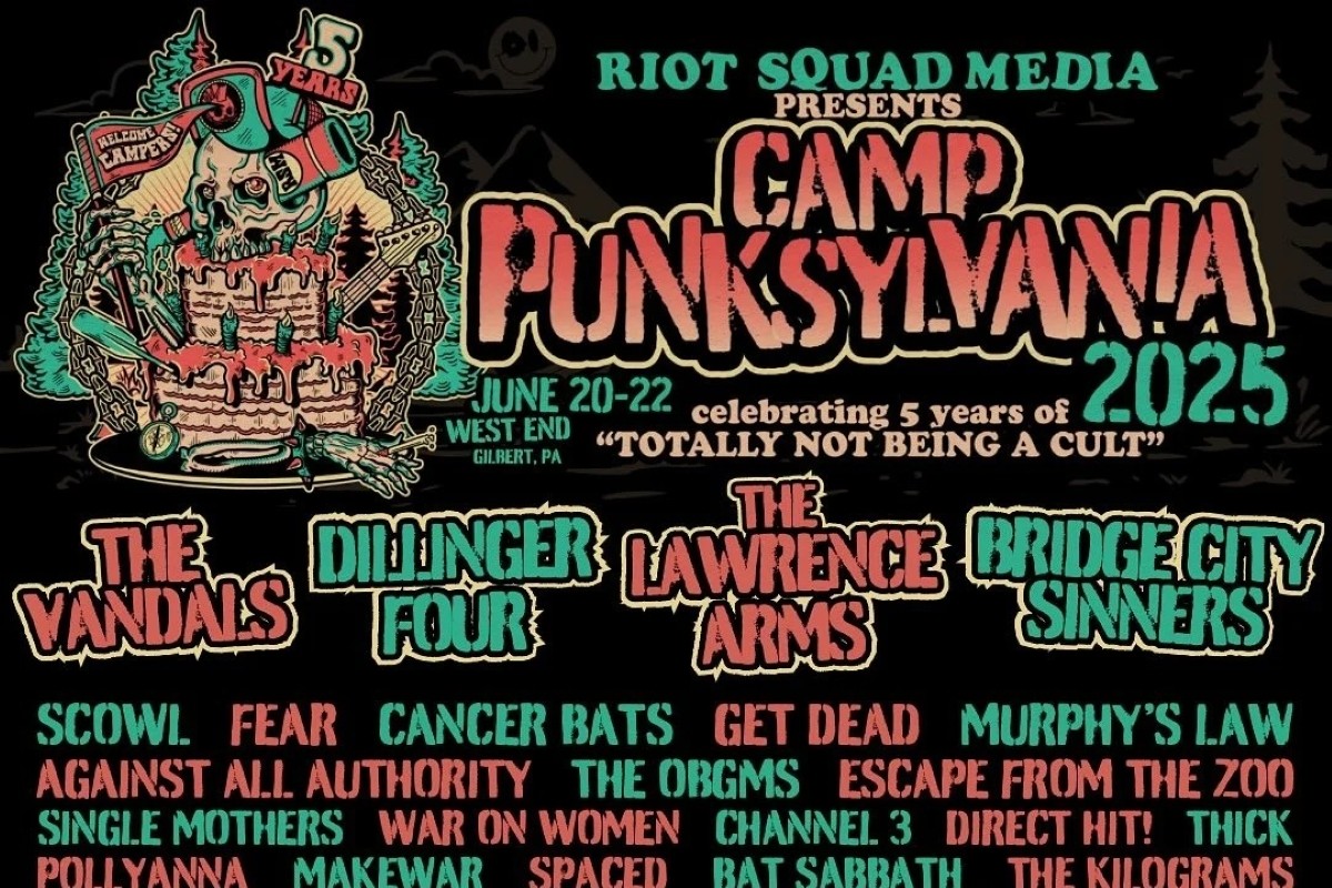 CAMP PUNKSYLVANIA REVEALS DAILY LINEUPS FOR 2025 AND SINGLE-DAY TICKETS ...